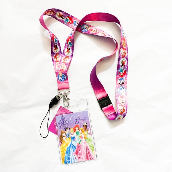 Disney | Accessories | Disney Princesses Purple And Pink Gradient ...